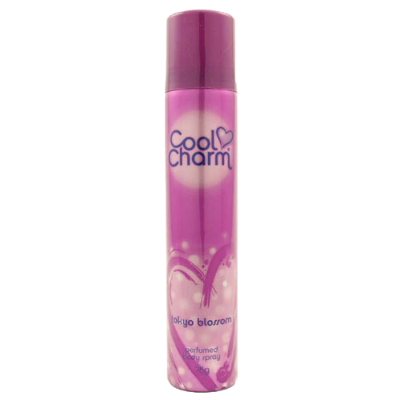 Cool Charm Tokyo Blossom Perfumed Body Spray 75g - SPOIL.co.nz