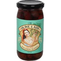 The Olive Lady Pitted Kalamon Olives 360g - SPOIL.co.nz