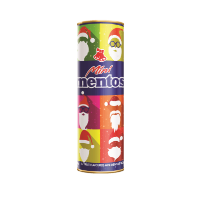 Mentos Mini Christmas Tube 170g - SPOIL.co.nz