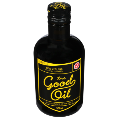 The Good Oil Extra Virgin Rapeseed Oil 500ml - SPOIL.co.nz