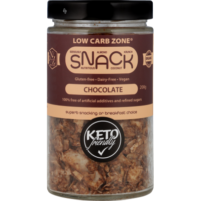 Low Carb Zone Snack Chocolate Breakfast Cereal 200g - SPOIL.co.nz