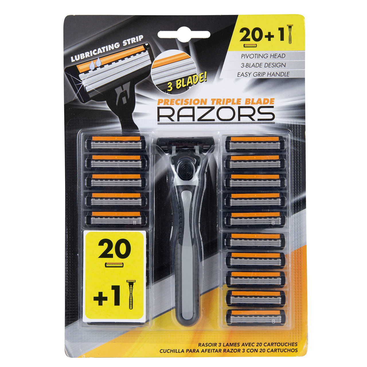 Razors 3 Blade with 20 Cartridges - SPOIL.co.nz