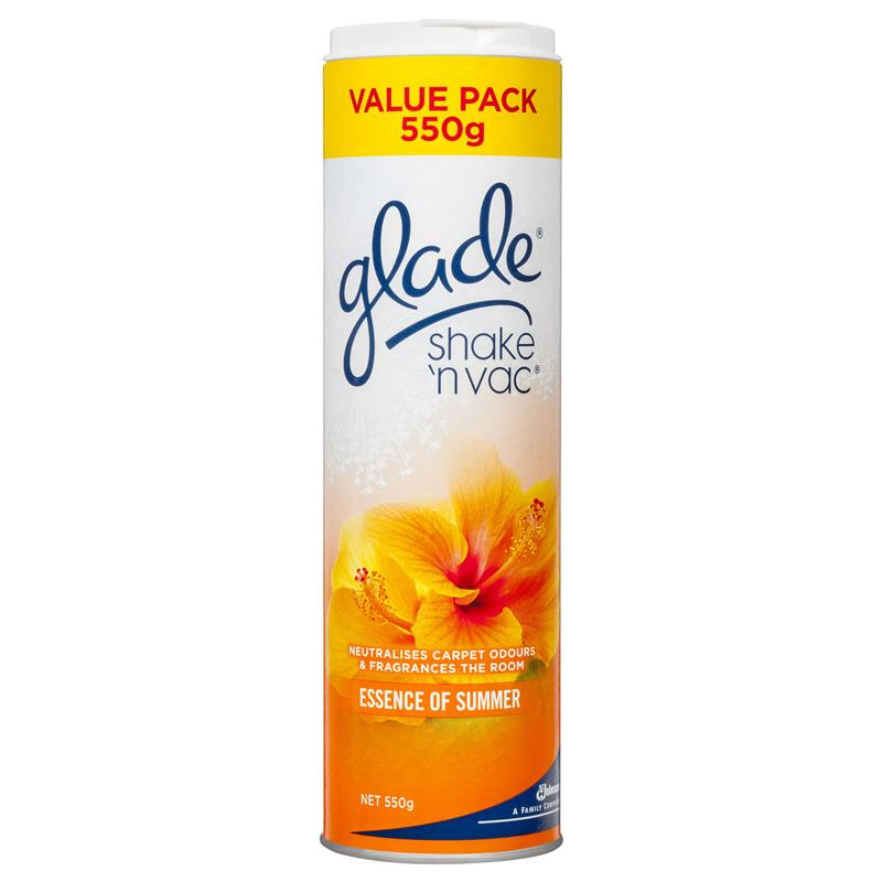Glade Shake n' Vac Summer 550g - SPOIL.co.nz