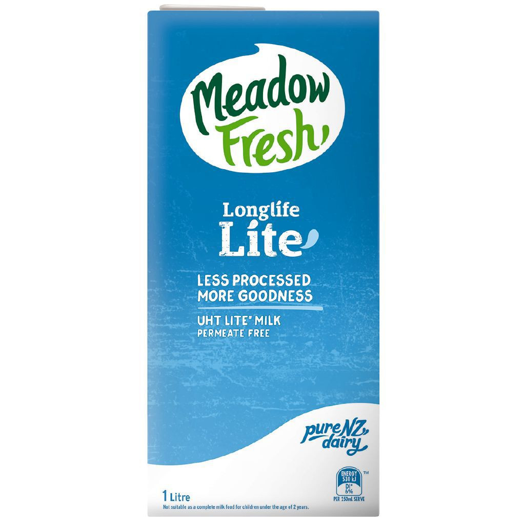 Meadow Fresh Milk UHT Reduced Fat 1L - SPOIL.co.nz