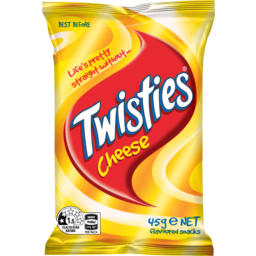 TWISTIES EXTRA CHEESE 250G - SPOIL.co.nz