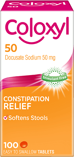 COLOXYL 50mg 100 Tablets - SPOIL.co.nz