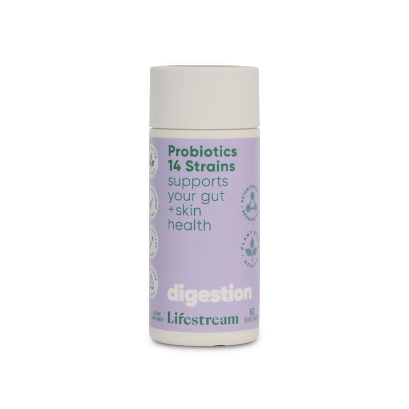lifestream probiotics 14 strains 60 vegecapsules - SPOIL.co.nz