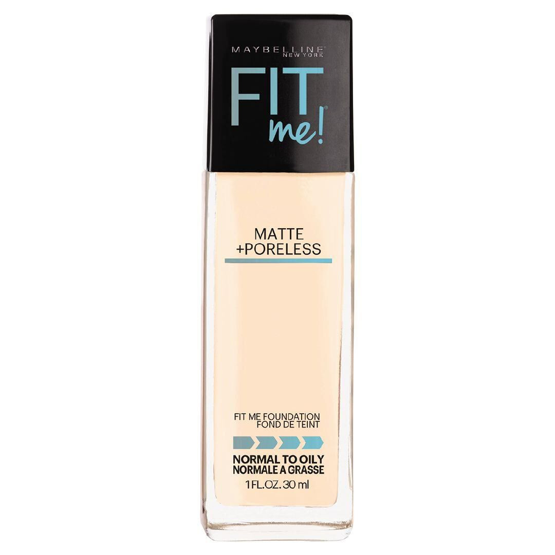 Maybelline Fit Me Matte And Poreless Foundation 110 Porcelain - SPOIL.co.nz