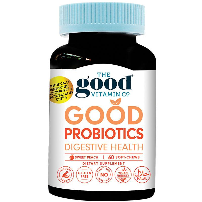 The Good Vitamin Co Good Probiotics Chewables 60 Pack - SPOIL.co.nz