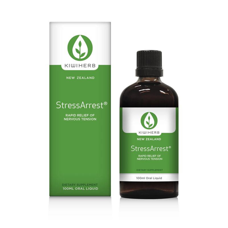 Kiwiherb Stress Arrest Liquid 100ml - SPOIL.co.nz