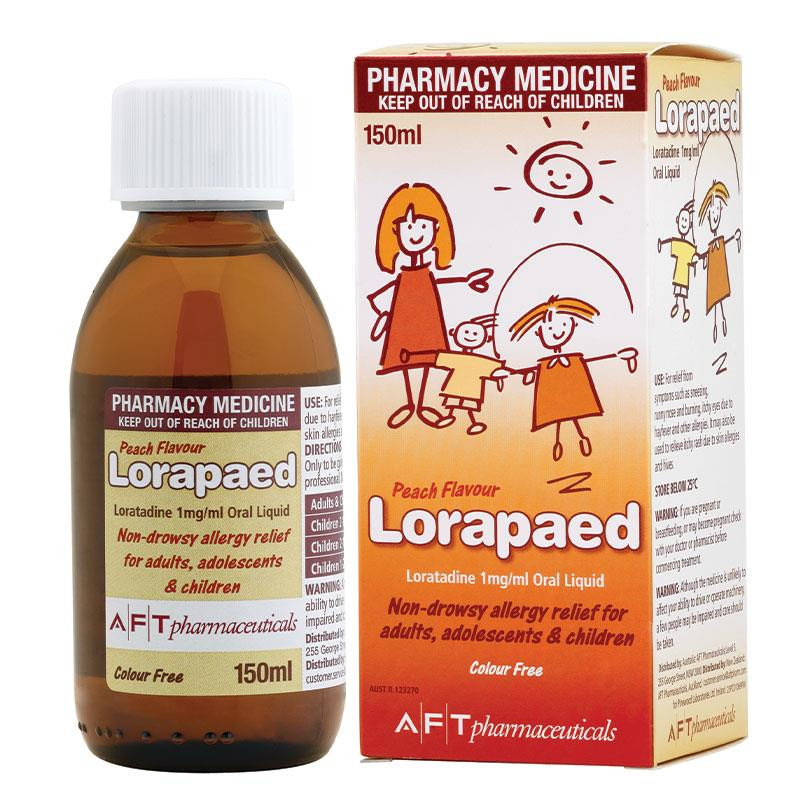lorapaed oral liquid 150ml - SPOIL.co.nz