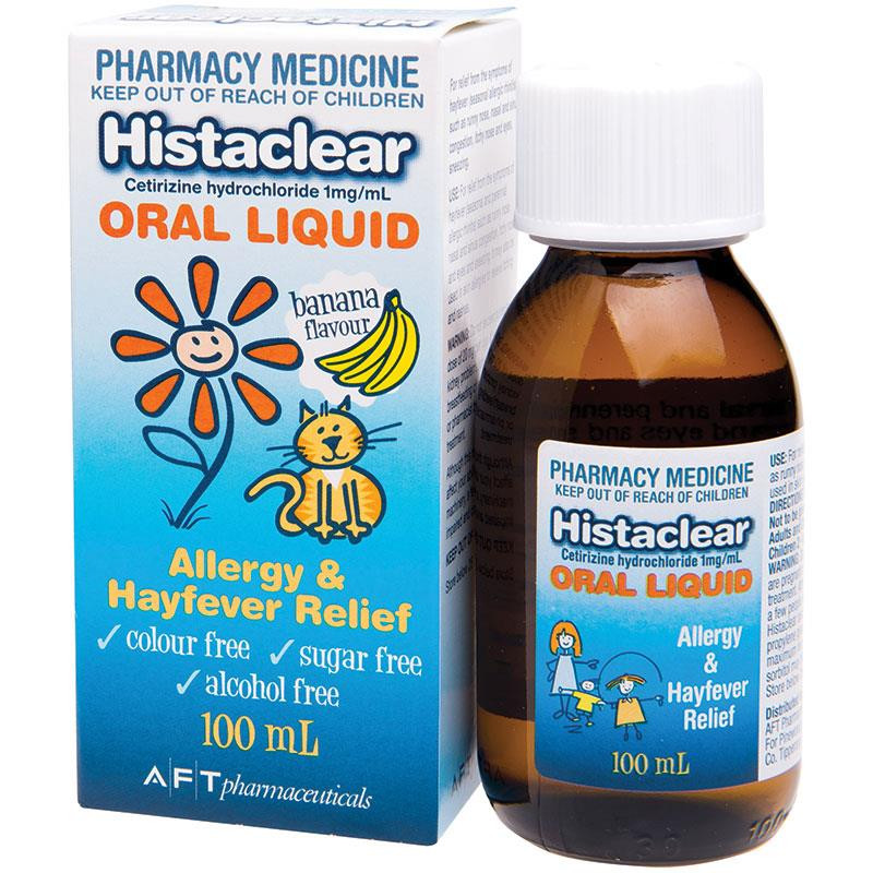 Histaclear Oral Solution 1mg/ml 100ml - SPOIL.co.nz