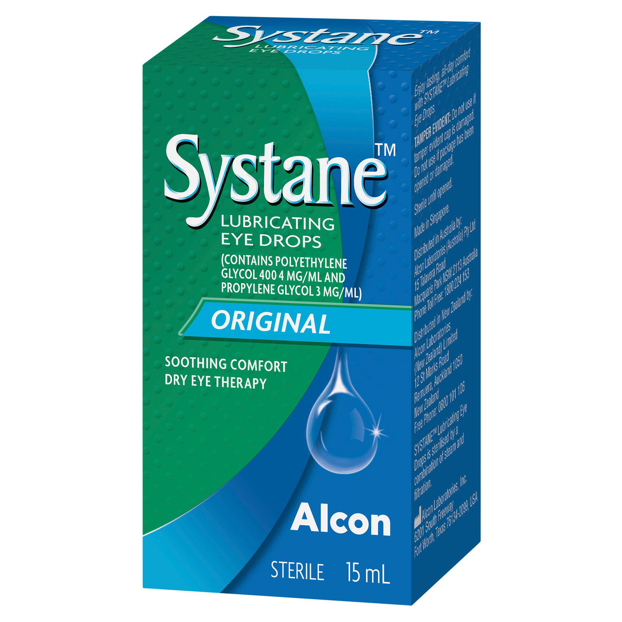 Systane Original Lubricating Eye Drops 15mL for Dry Eyes - SPOIL.co.nz
