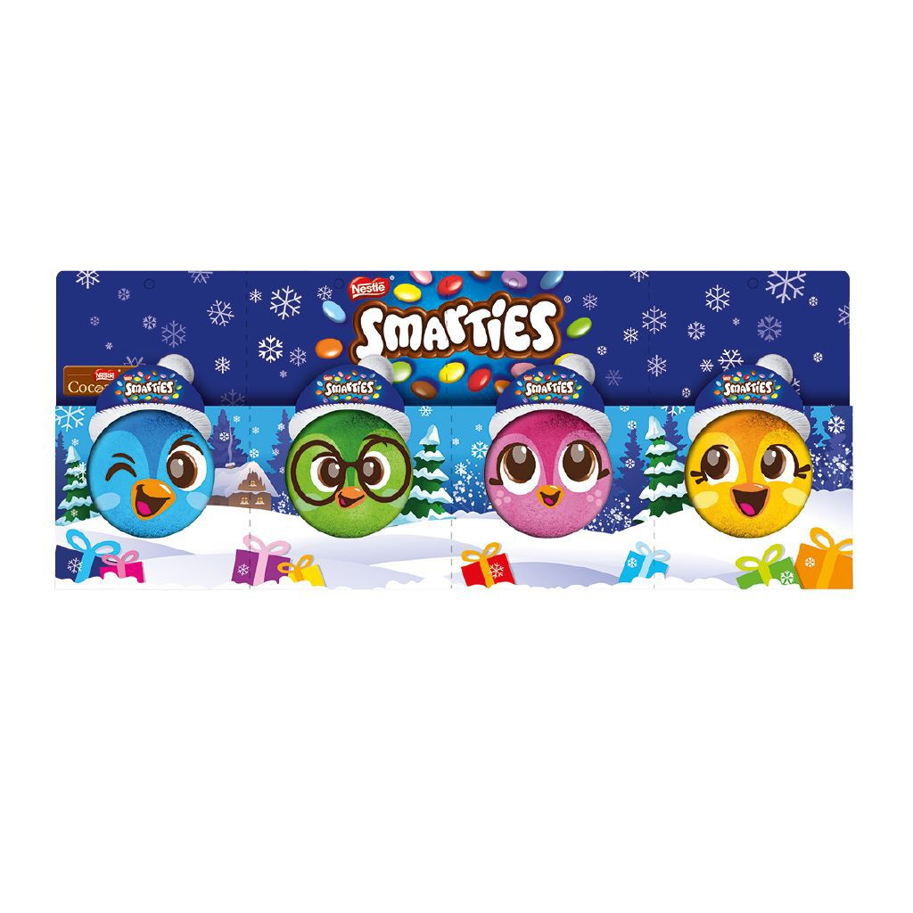 Smarties Penguin 4x18.5g - SPOIL.co.nz