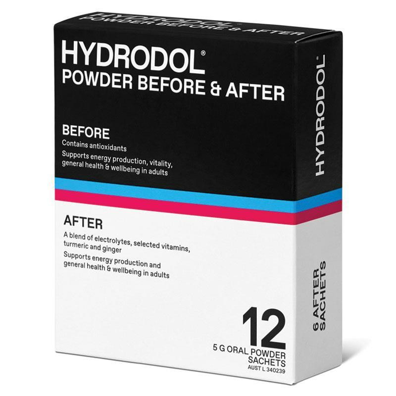 hydrodol before and after 12 sachets - SPOIL.co.nz