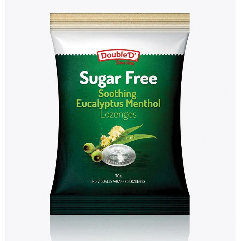 double d sugarfree eucalyptus menthol 70g - SPOIL.co.nz
