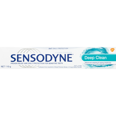 Sensodyne Deep Clean Toothpaste - SPOIL.co.nz