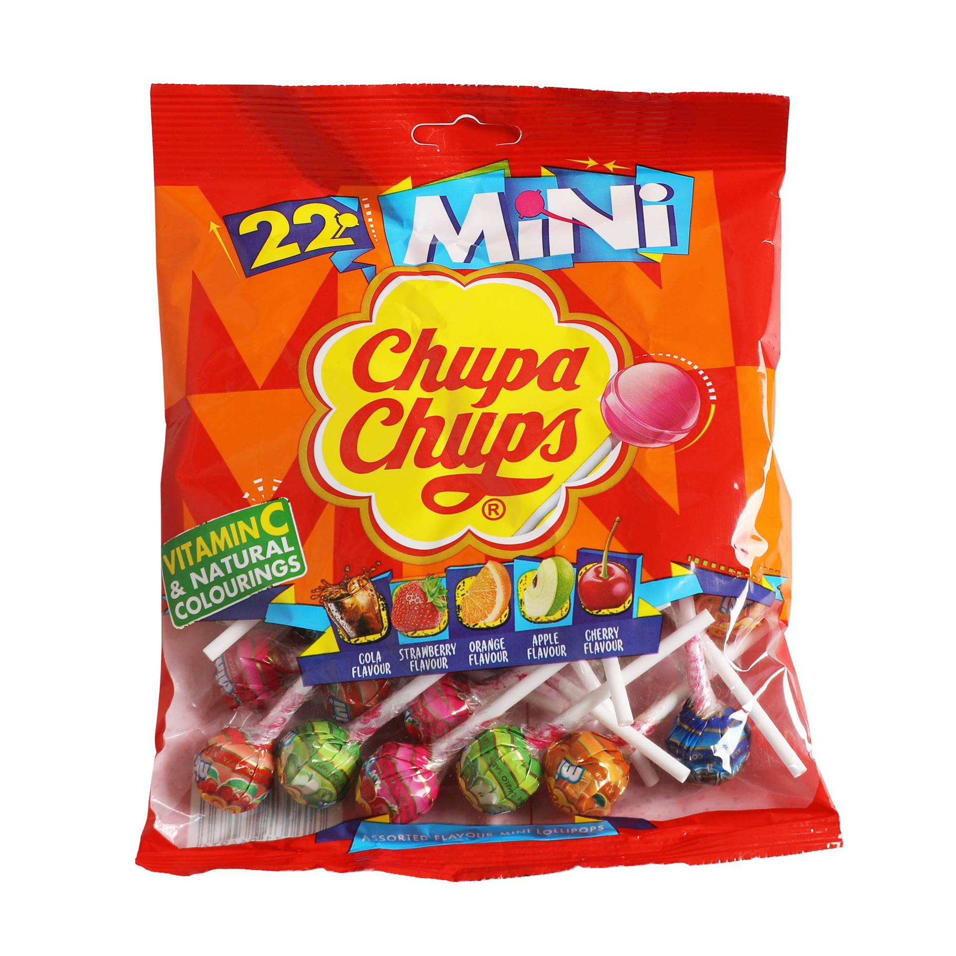 Chupa Chups Mini Lollies 22pk - SPOIL.co.nz