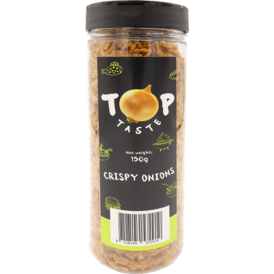 Top Taste Dried Crispy Onions 150g - SPOIL.co.nz