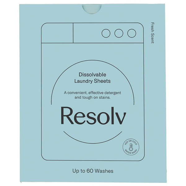resolv laundry fresh scent sheets 30 pack - SPOIL.co.nz