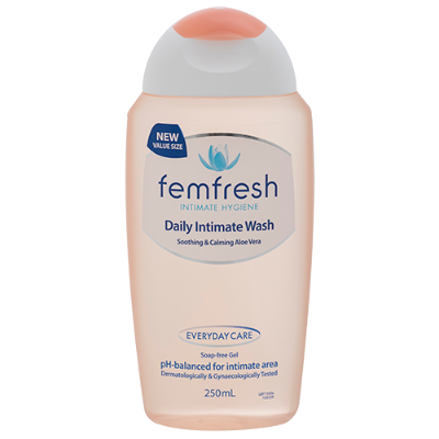Femfresh Daily Intimate Wash 250mL - SPOIL.co.nz