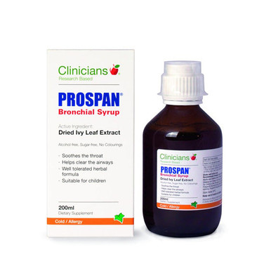 Clinicians Prospan Syrup 200ml - SPOIL.co.nz