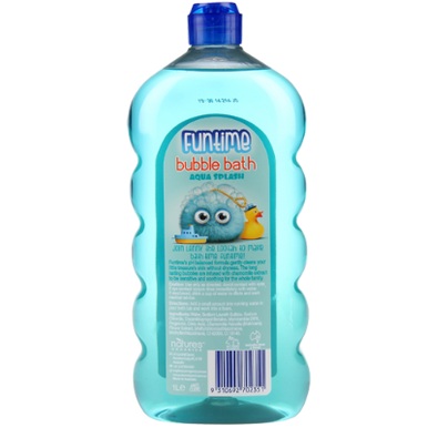 Funtime Aqua Splash Bubble Bath 1l - SPOIL.co.nz