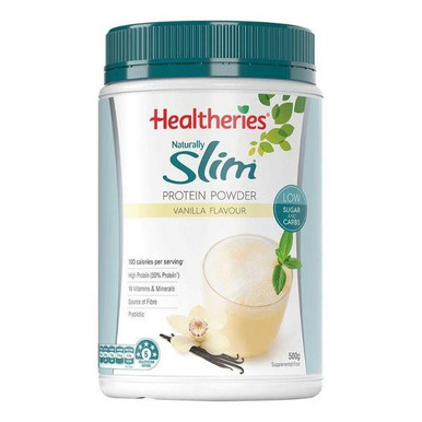 Healtheries Naturally Slim Powder - Vanilla Flavour 500g - SPOIL.co.nz