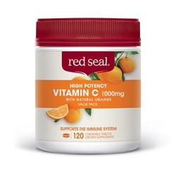 RED SEAL Vitamin C with Natural Orange Chewable 1000mg 120's - SPOIL.co.nz