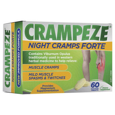 Crampeze Night Cramps Forte 60 Tablets - SPOIL.co.nz