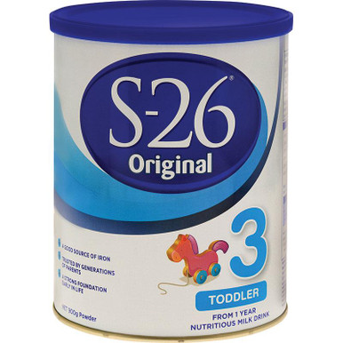 S26 Original Stage 3 Toddler Formula From 12 Months 900G - SPOIL.co.nz