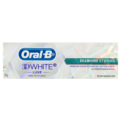 Oral-B 3D White Luxe Diamond Strong Toothpaste - SPOIL.co.nz