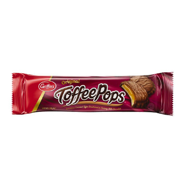 Griffin's Toffee Pops Original Chocolate Biscuits 200g - SPOIL.co.nz