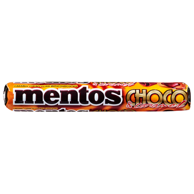 Mentos Choco & Caramel Roll Confectionery 38g - SPOIL.co.nz