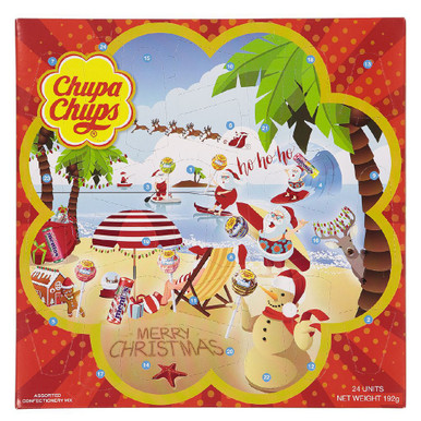 Chupa Chups Advent Calender 192g - SPOIL.co.nz