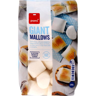 Pams Giant Mallows 600g - SPOIL.co.nz