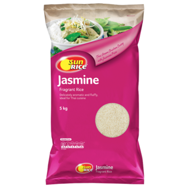 SunRice Jasmine Fragrant Rice 5kg - SPOIL.co.nz