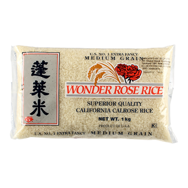 Wonder Rose Medium Rice 1kg - SPOIL.co.nz