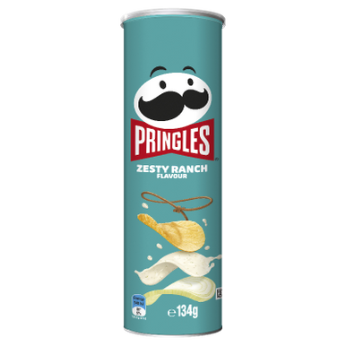 Pringles Zesty Ranch Flavour Potato Chips 134g - SPOIL.co.nz