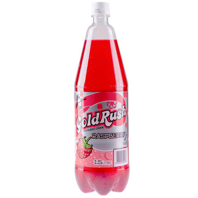 Gold Rush Raspberry Flavoured Drink 1.5l - SPOIL.co.nz