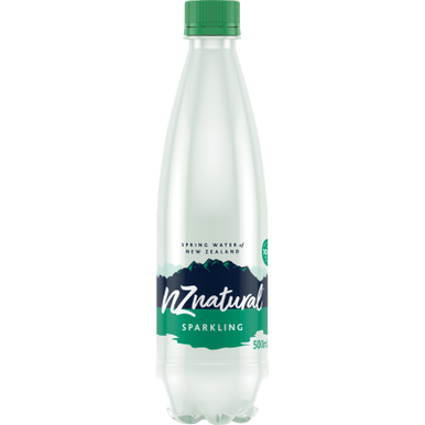 NZ Natural Sparkling Water 500ml - SPOIL.co.nz