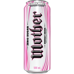 Mother Zero Sugar Razzle Berry Raspberry Flavour Energy Drink 500ml ...