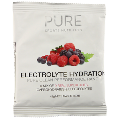 Pure Sports Nutrition 9 Superfruits Electrolyte Hydration Sachet 42g ...