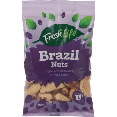 Fresh Life Brazil Nuts 150g - SPOIL.co.nz