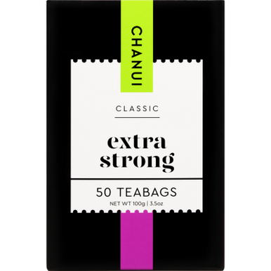 Chanui Classic Extra Strong Tea Bags 50pk - SPOIL.co.nz