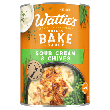 Wattie's Sour Cream & Chives Potato Bake Sauce 400g - SPOIL.co.nz