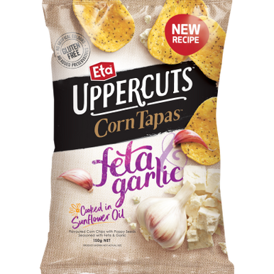 Eta Uppercuts Feta & Garlic Corn Tapas 150g - SPOIL.co.nz