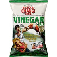 Snacka Changi Chips Kettle Fried Vinegar & Salt Potato Chips 40g ...