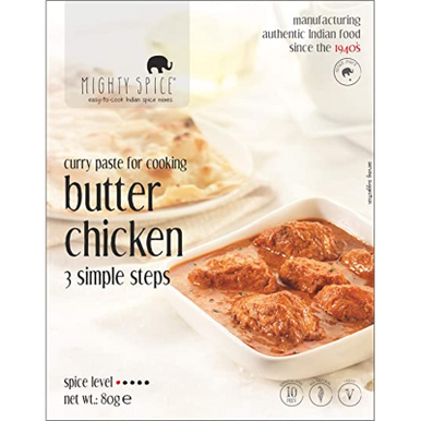 Mighty Butter Chicken Curry Paste For Cooking 80g - SPOIL.co.nz