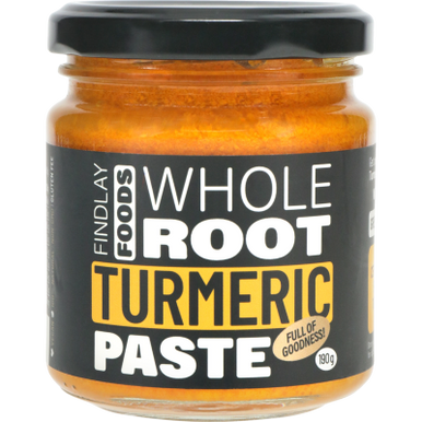 Findlay Foods Whole Root Turmeric Paste 190g - SPOIL.co.nz